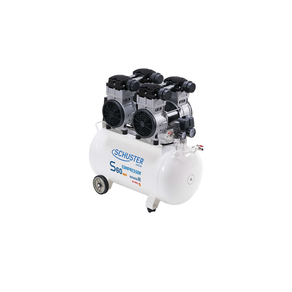 Compressor S60 Max - Schuster - 220V - CenterMedical