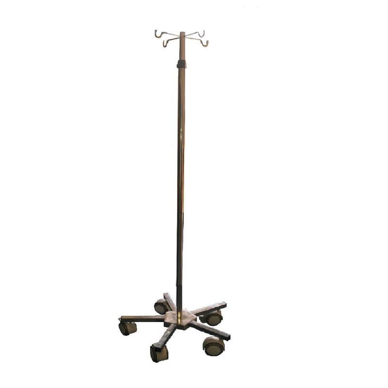 Suporte de Soro em Aço Inox - CM-0216-HO - CenterMedical Suporte de Soro em Aço Inox - CM-0216-HO - CenterMedical